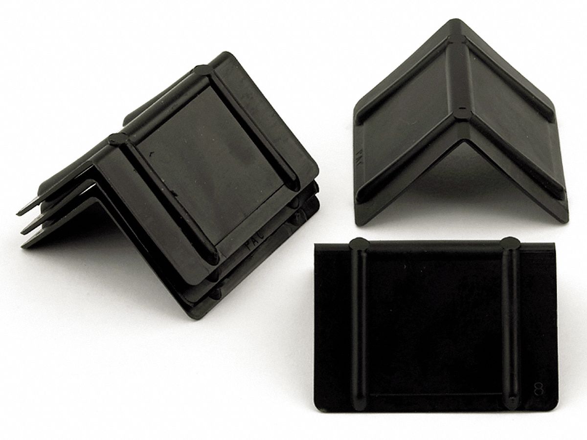 Edge Protector,Black,Package Quantity 1000, PK 1000 - Grainger