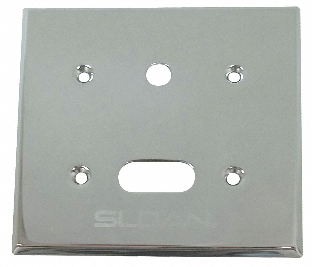 SLOAN, Toilets, Brass, Cover Plate - 4FEV5|EL201 - Grainger