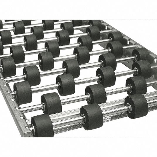 11 3/4 in Overall Wd, 40 lb/ft, Flow Rack Conveyor - 4FFF1 ...