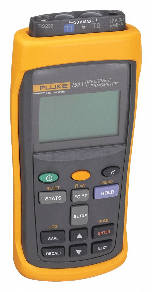 FLUKE, Multichannel Thermocouple/Thermistor/RTD Temp Meter with Data ...