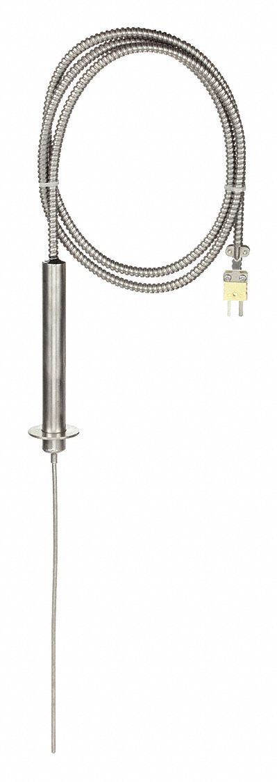 Thermistor, 10,000 ohm Resist, Immersion Temperature Probe - 4FFJ4|5610 ...