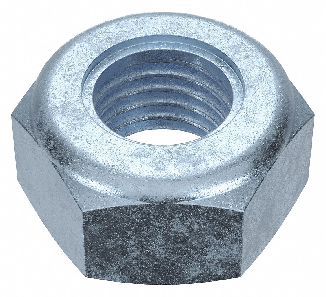 Lock Nut, PK 10 - Grainger
