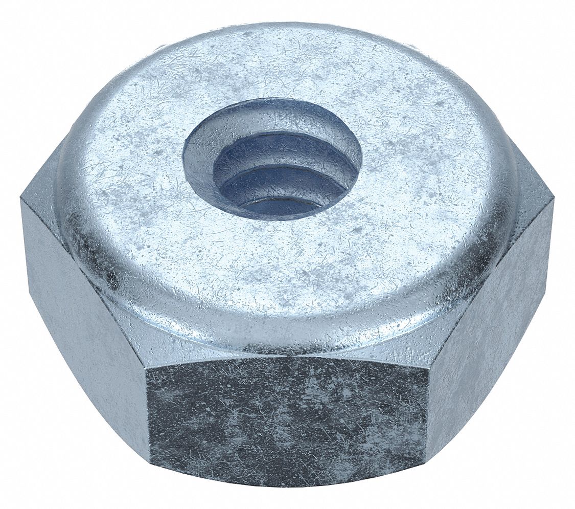 Nylon Insert, 3/8"-16 Thread Size, Lock Nut - 29DM53|U12423.037.0001 ...