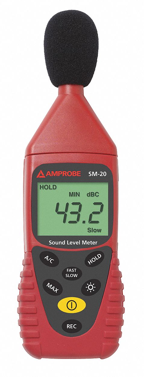 Digital Sound Level Meter,USB Interface - Grainger