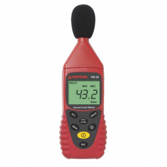 Digital Sound Level Meter,USB Interface - Grainger