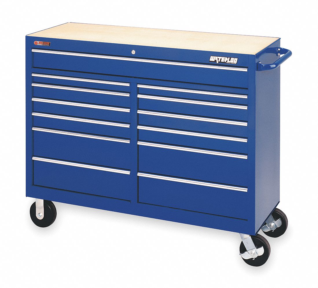 Rolling Cabinet, Number of Drawers 13 - Grainger