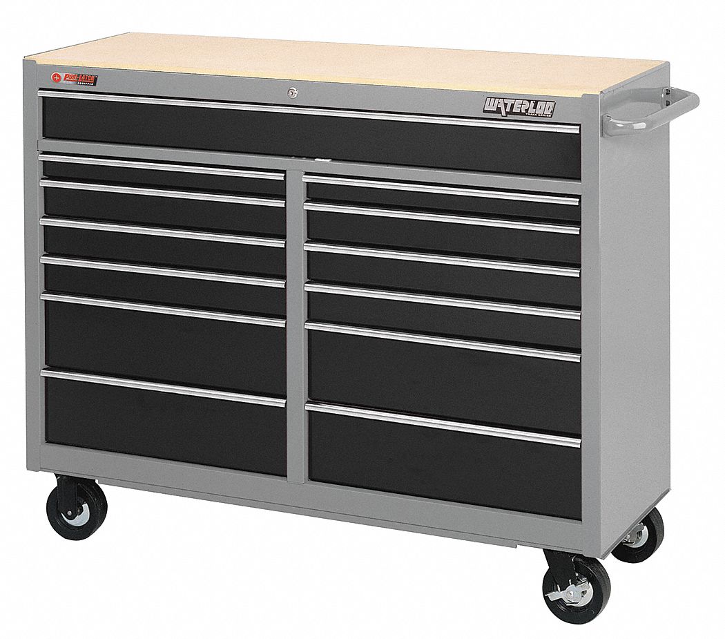 Rolling Cabinet, Number of Drawers 13 - Grainger