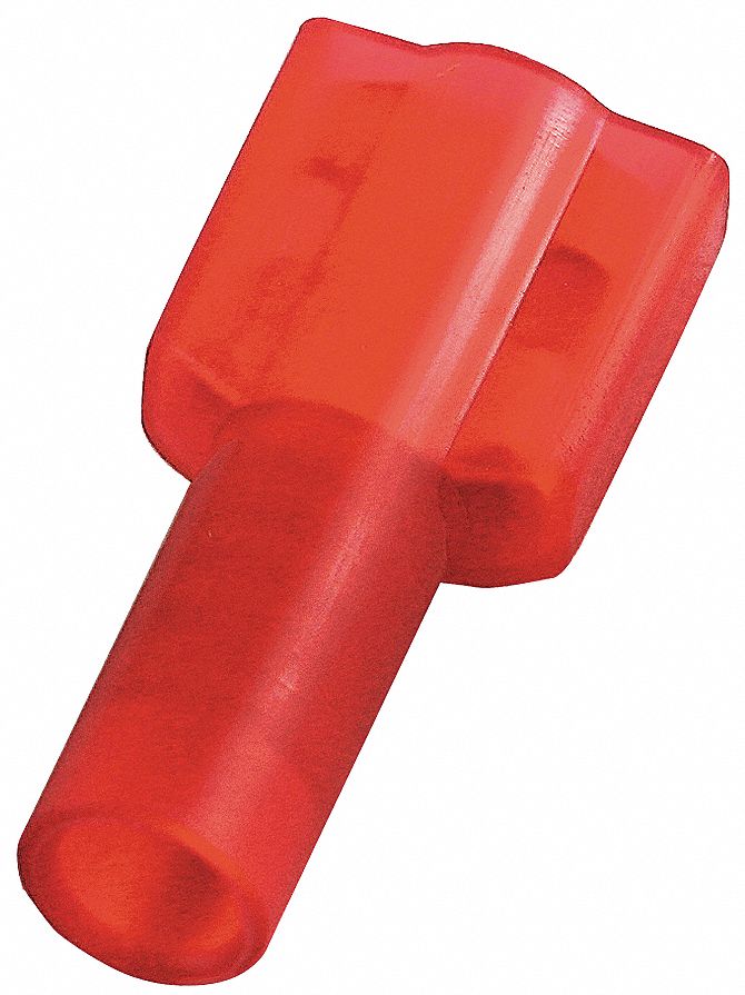 POWER FIRST Female Disconnect: Red, Full, Butted, 221 Degrees F, Nylon ...