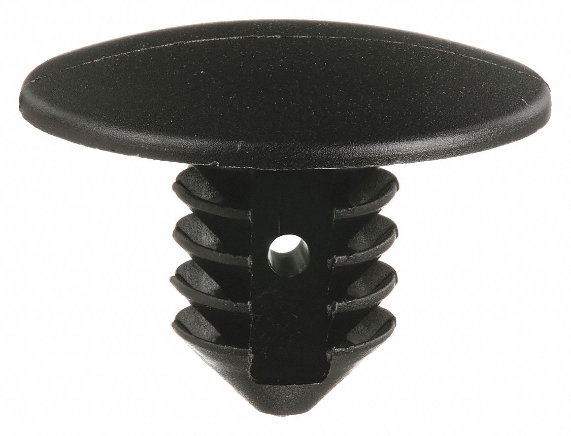 Inch, Dome, Push-In Rivet,Black,Dome,3/7" L,PK20 - 4FXR8|27RT250425 ...