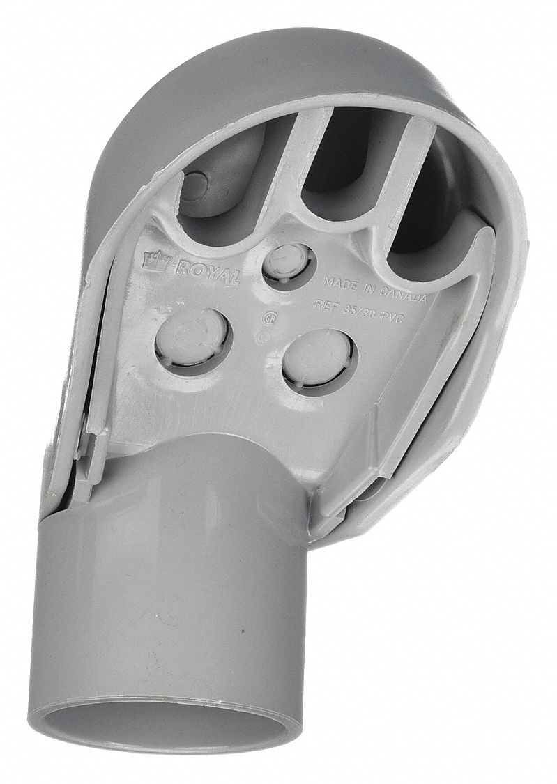 PVC, 2 in Trade Size, Service Entrance Caps for PVC Conduit - 4FYV1 ...