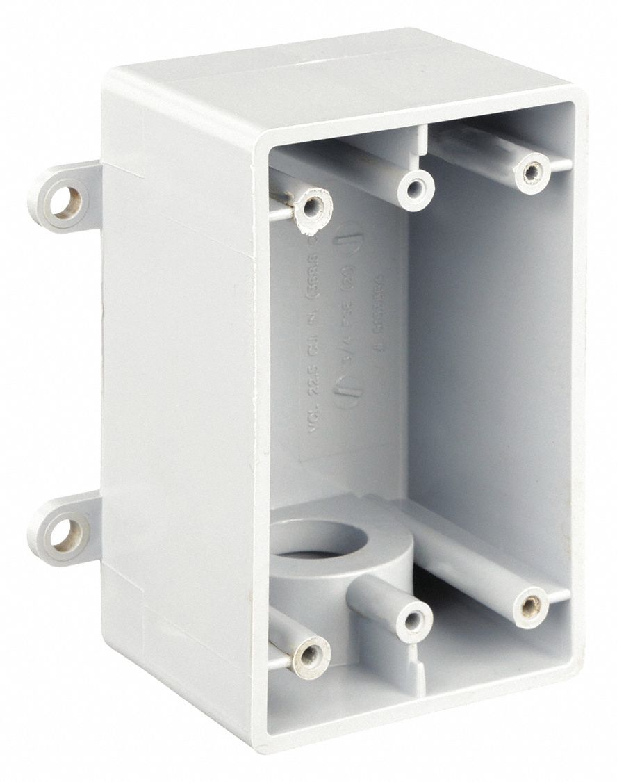 CANTEX, PVC, Rectangular, Electrical Box - 4FYW2|5133364 - Grainger