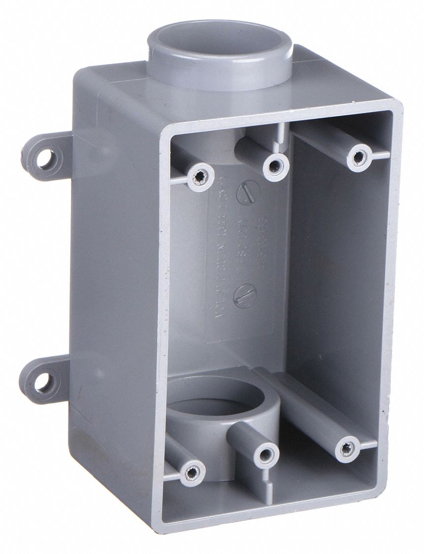 CANTEX, PVC, Rectangular, Electrical Box - 4FYW9|5133465 - Grainger CANTEX, PVC, Rectangular, Electrical Box - 4FYW9|5133465 - Grainger