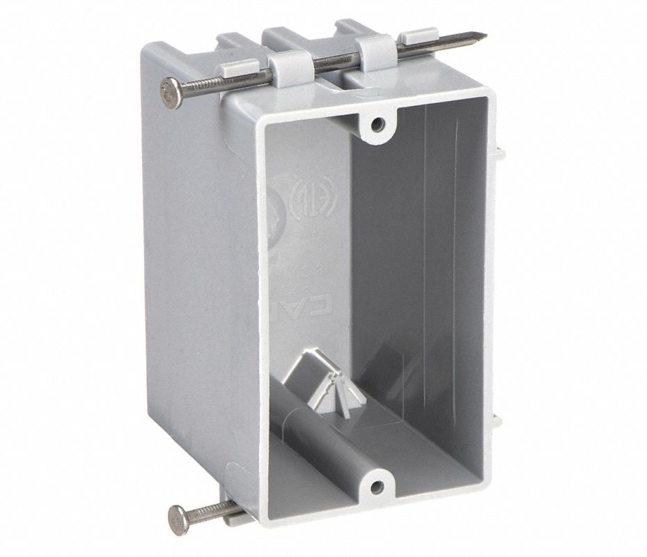 CANTEX Caja Eléctrica, 3-1/2" Profundidad Nominal, 2-1/4" Ancho Nominal ...