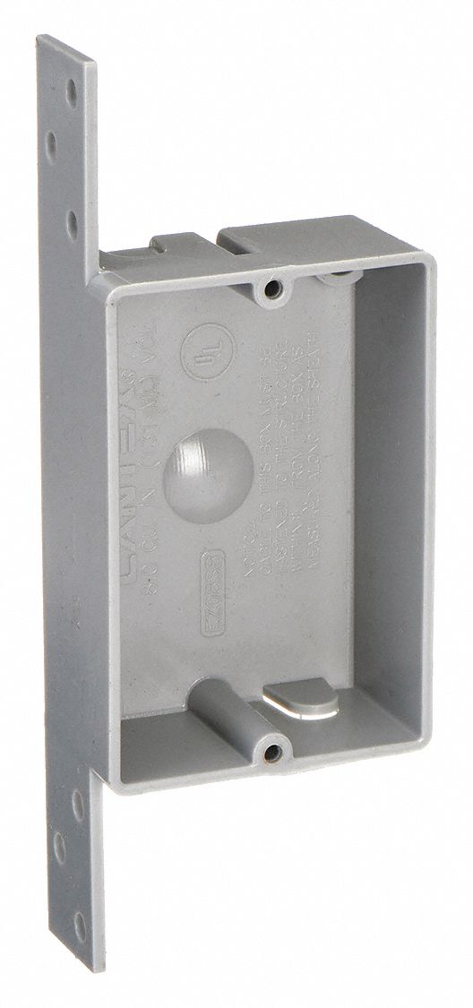 CANTEX, PVC, Nonmetallic Material & Nominal Size, Electrical Box ...