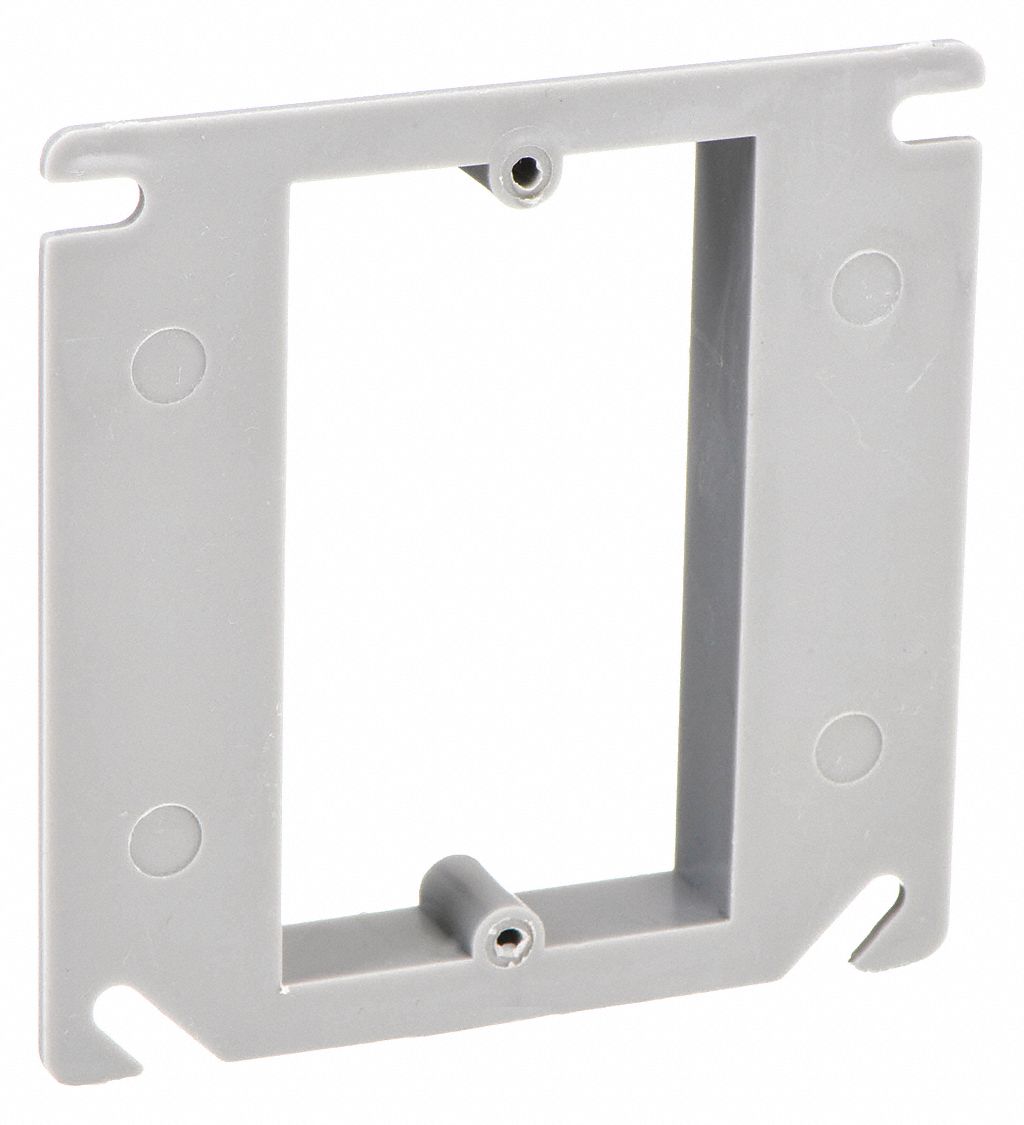 CANTEX, 1/2 in Riser, 1/2 in Raised Ht, Plaster Ring - 4FZD9|EZ03SXAR ...