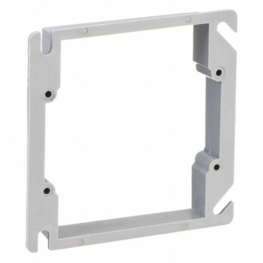 CANTEX, 1/2 in Riser, 1/2 in Raised Ht, Plaster Ring - 4FZE1|EZ06DXAR ...