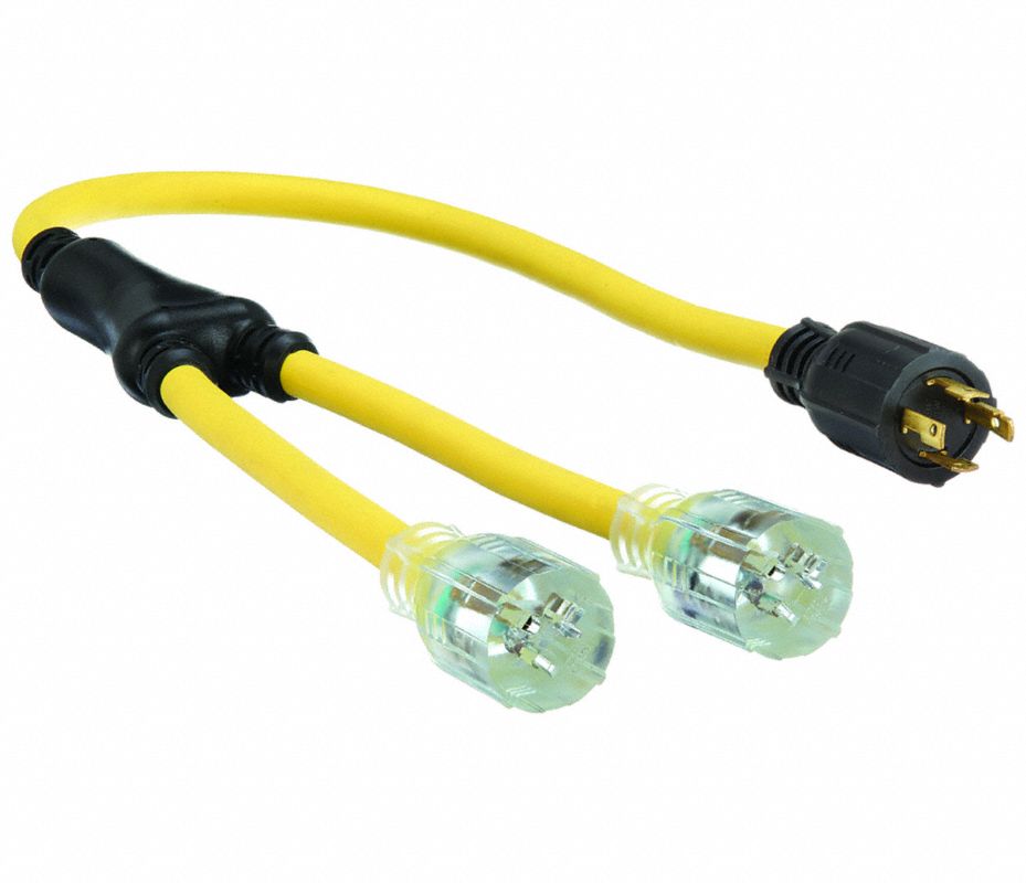 POWER FIRST Cable Extension Adaptador n/Y , Watts 3750 - 4FZZ6 | 4FZZ6 ...