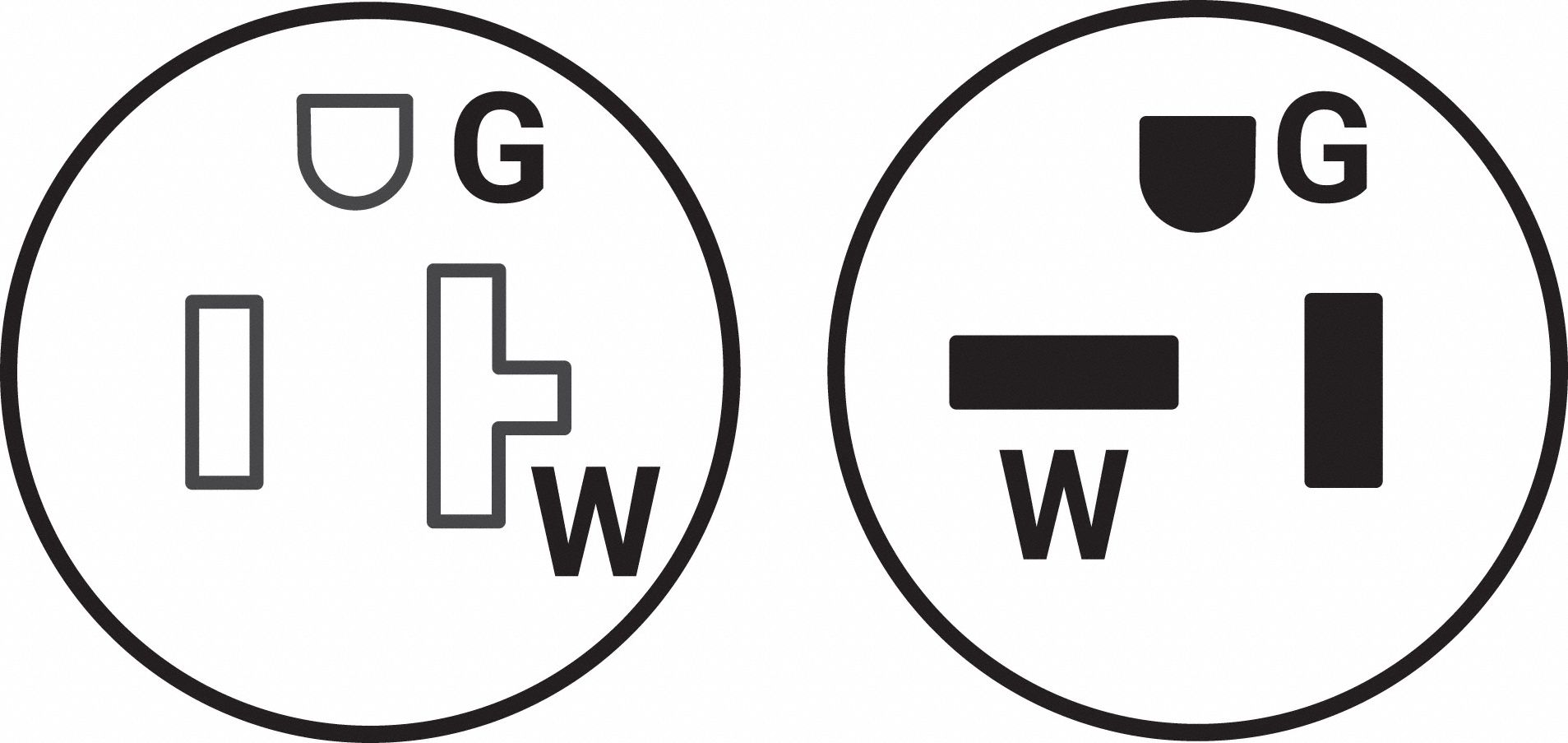 POWER FIRST Lighted Extension Cord: 50 ft Cord Lg, 10 AWG Wire Size ...