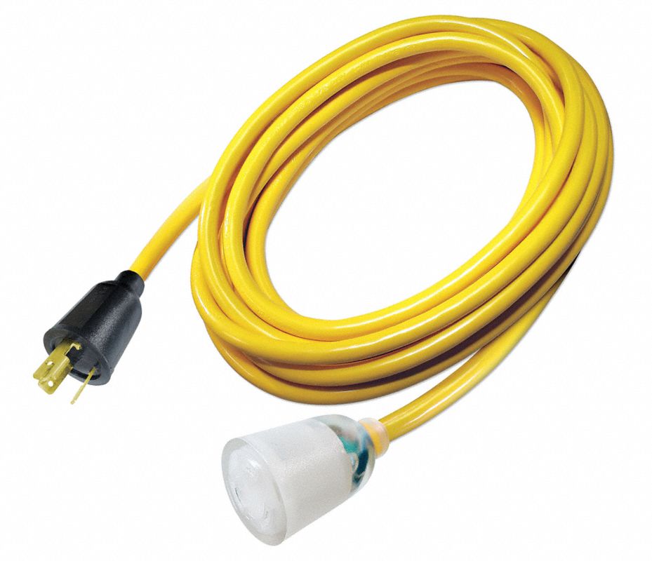 POWER FIRST Cable de Extensión para Exteriores 100 pies 1 salidas ...