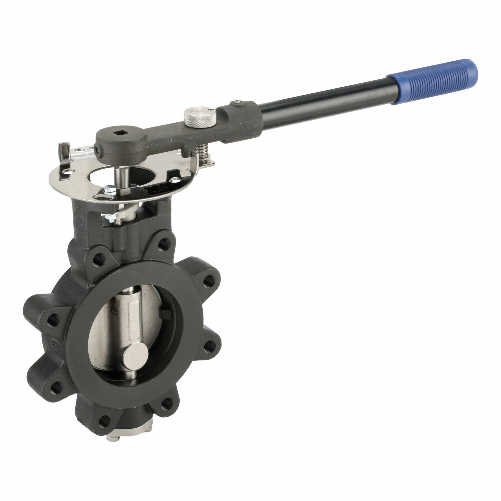 MILWAUKEE VALVE, For Steam Media, 4 in Pipe Size, Butterfly Valve ...