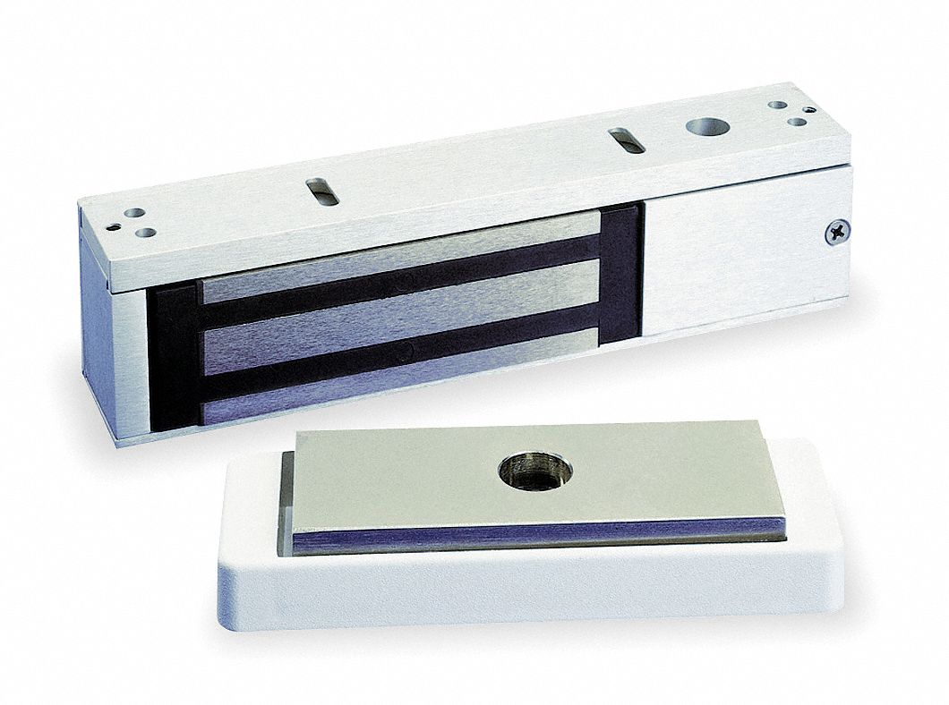 Electromagnetic Lock, Surface Mount, Opening Action Time Delay and ...