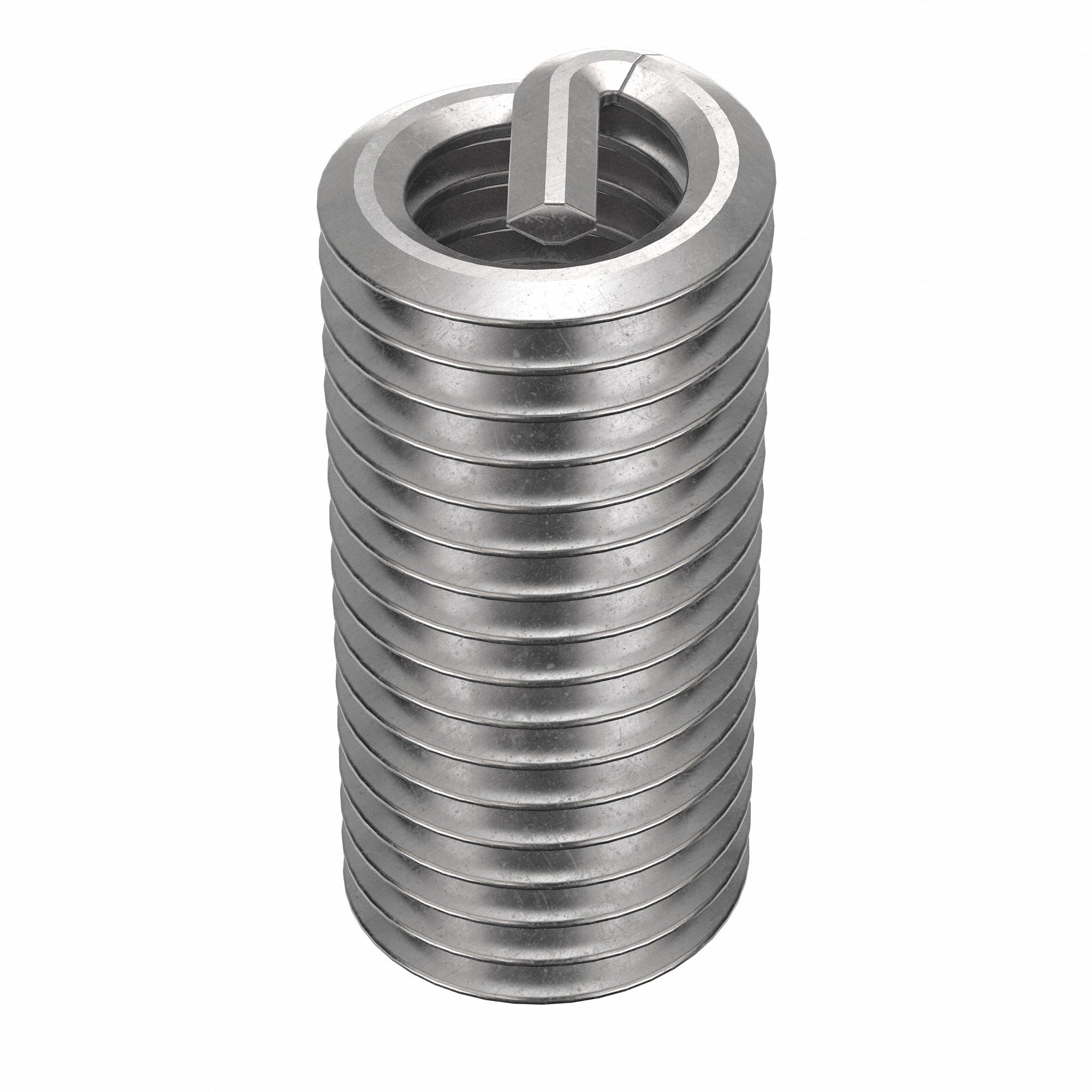 Helical Insert, Screw Locking Helical, 304 Stainless Steel, M6 x 1 ...