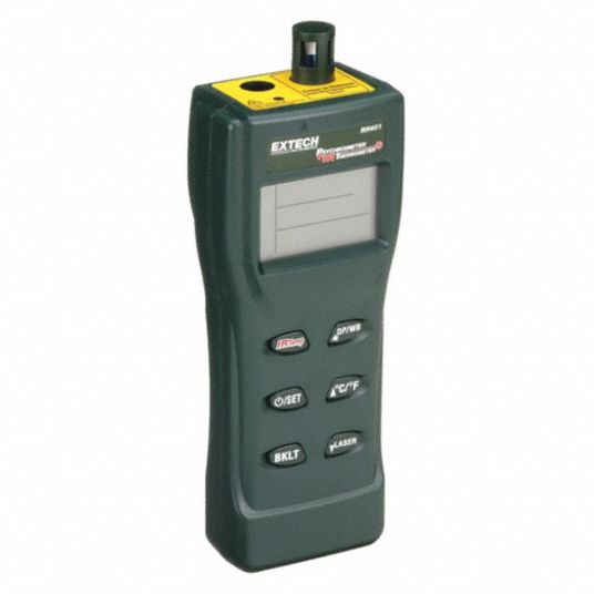 Relative Humidity Meter, With Infrared Thermometer Meter Style, 0 to ...