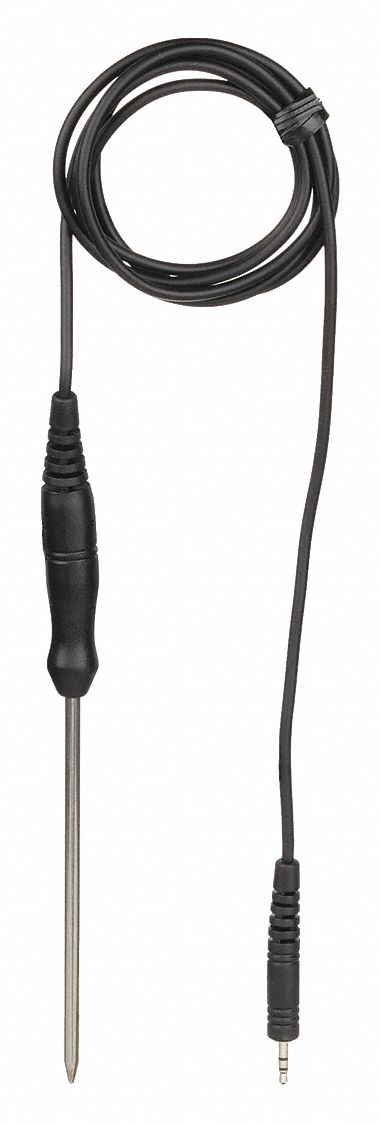 EXTECH, -4°F to 158°F /-20°C to 70°C, 4.25 in Probe Lg, Immersion ...