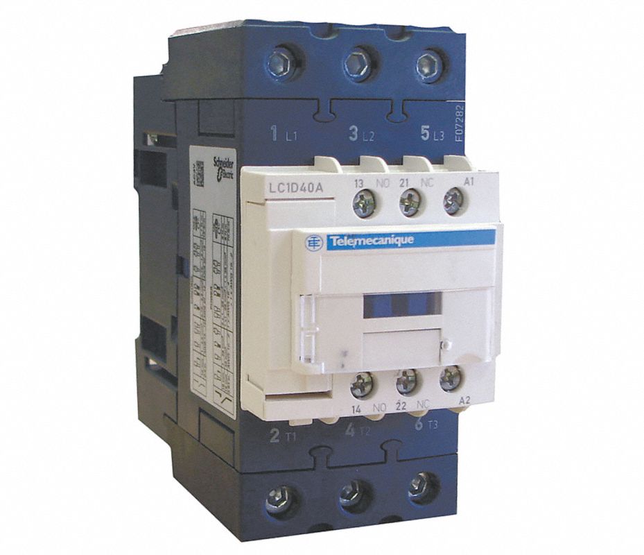SCHNEIDER ELECTRIC Contactor Magnético 220VCA, Polos: 3, Amperaje de ...