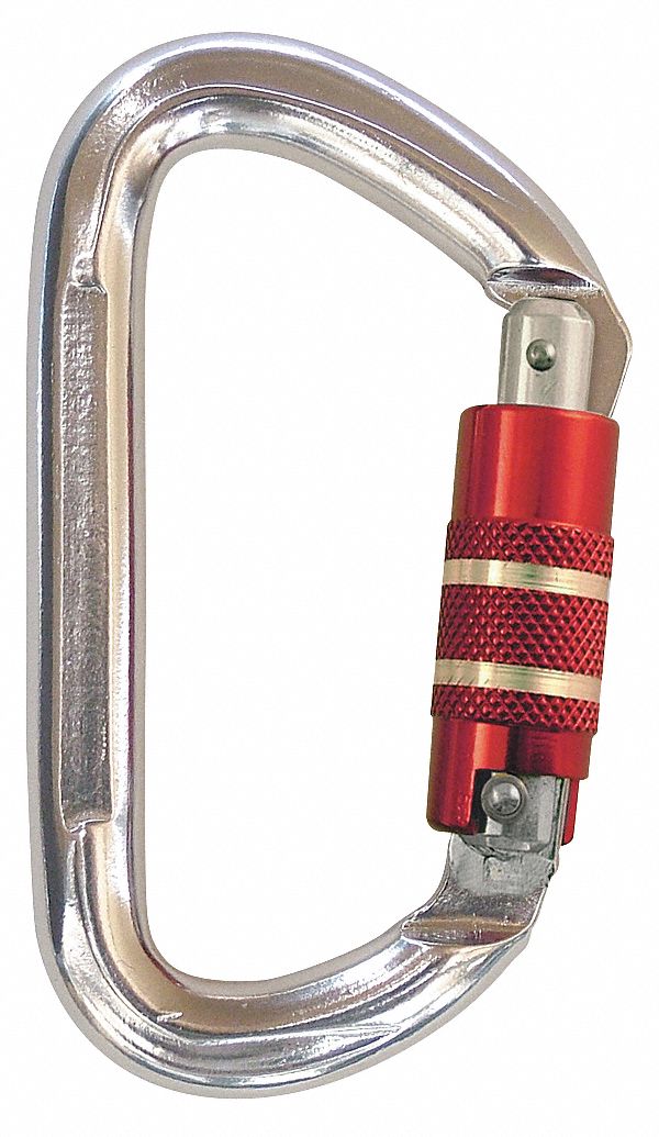 Locking Spring Snap, Load Rated, 1/2 in Stock Thickness, 4 1/2 in ...