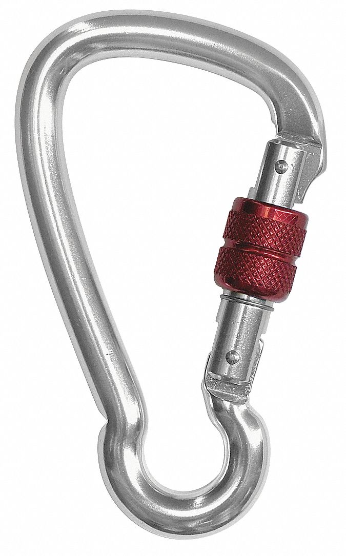 Locking Spring Snap, Load Rated, 7/16 in Stock Thickness, 4 3/4 in ...