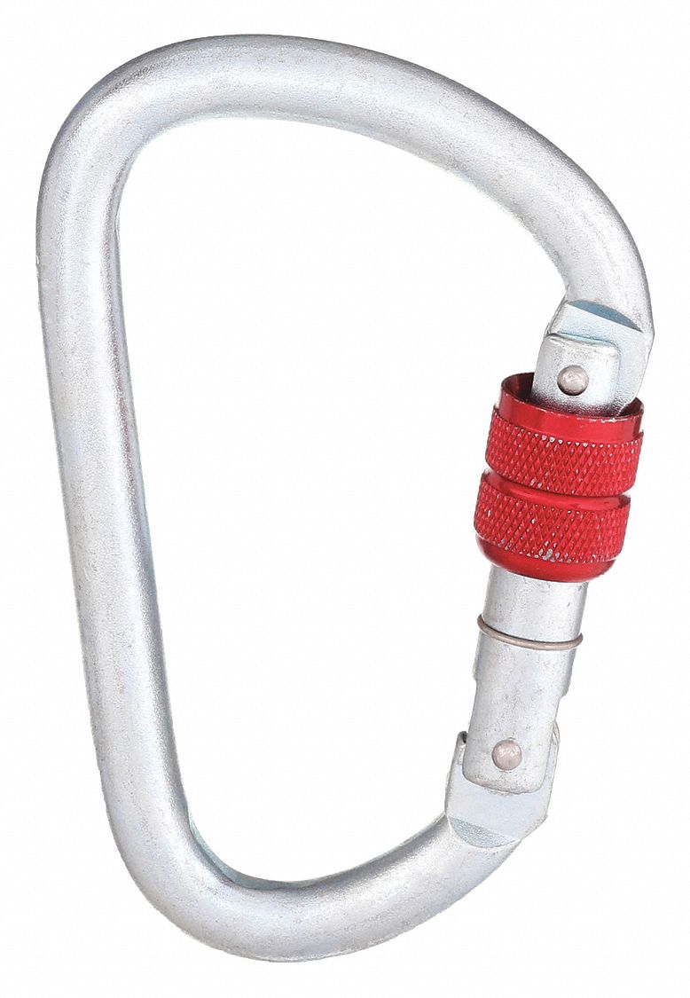 Locking Spring Snap, Load Rated, 1/2 in Stock Thickness, 4 7/8 in ...