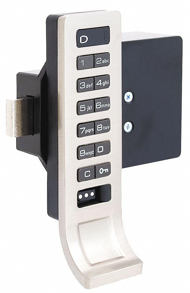 DIGILOCK, Non-Handed, Keypad, Electronic Keyless Lock - 4GGZ2|ATV-619 ...