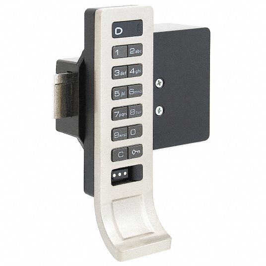DIGILOCK, Non-Handed, Keypad, Electronic Keyless Lock - 4GHA9|APV-619 ...