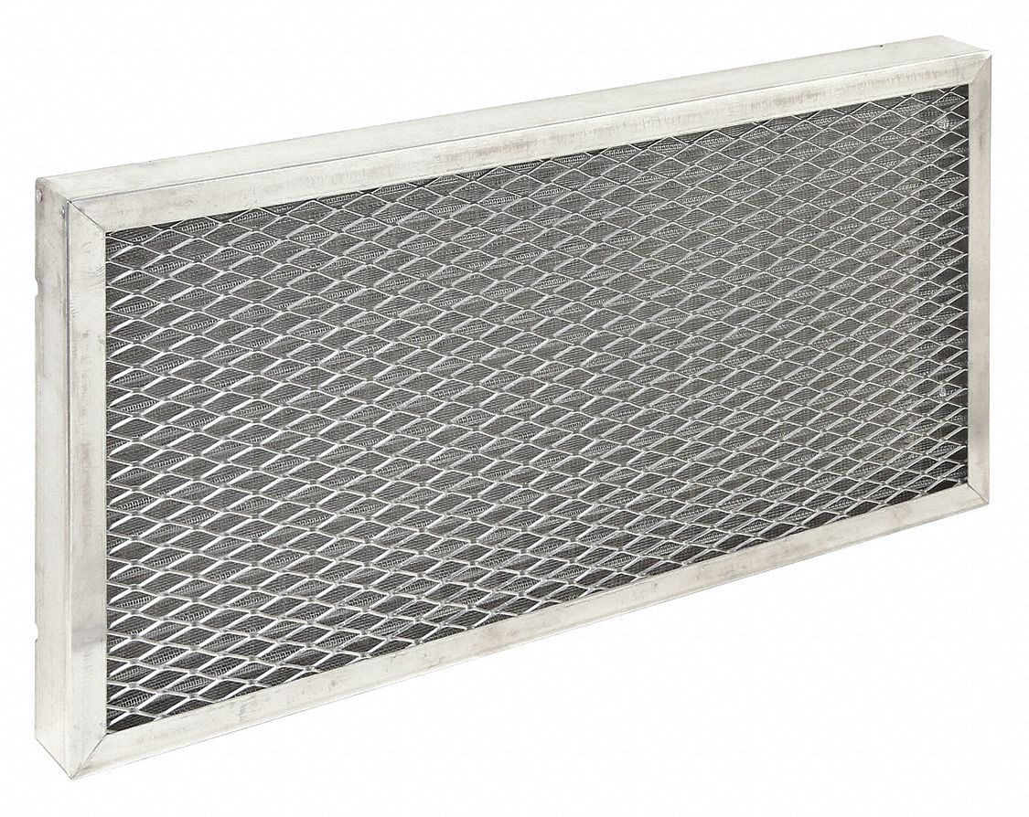EXTRACT ALL Washable Aluminum Mesh Filter 4GJR8 RF 14 1 Grainger