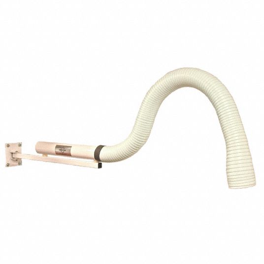 EXTRACT-ALL, 53 in Extraction Arm Lg (Max), 2.5 in Dia, Fume Extractor ...