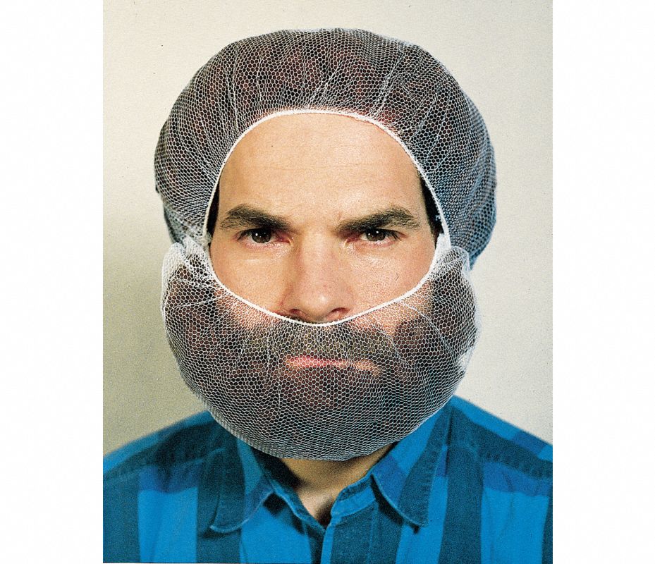 CELLUCAP Cubre Barba Nylon de Peso Pesado - Panal de Abeja Blanco ...