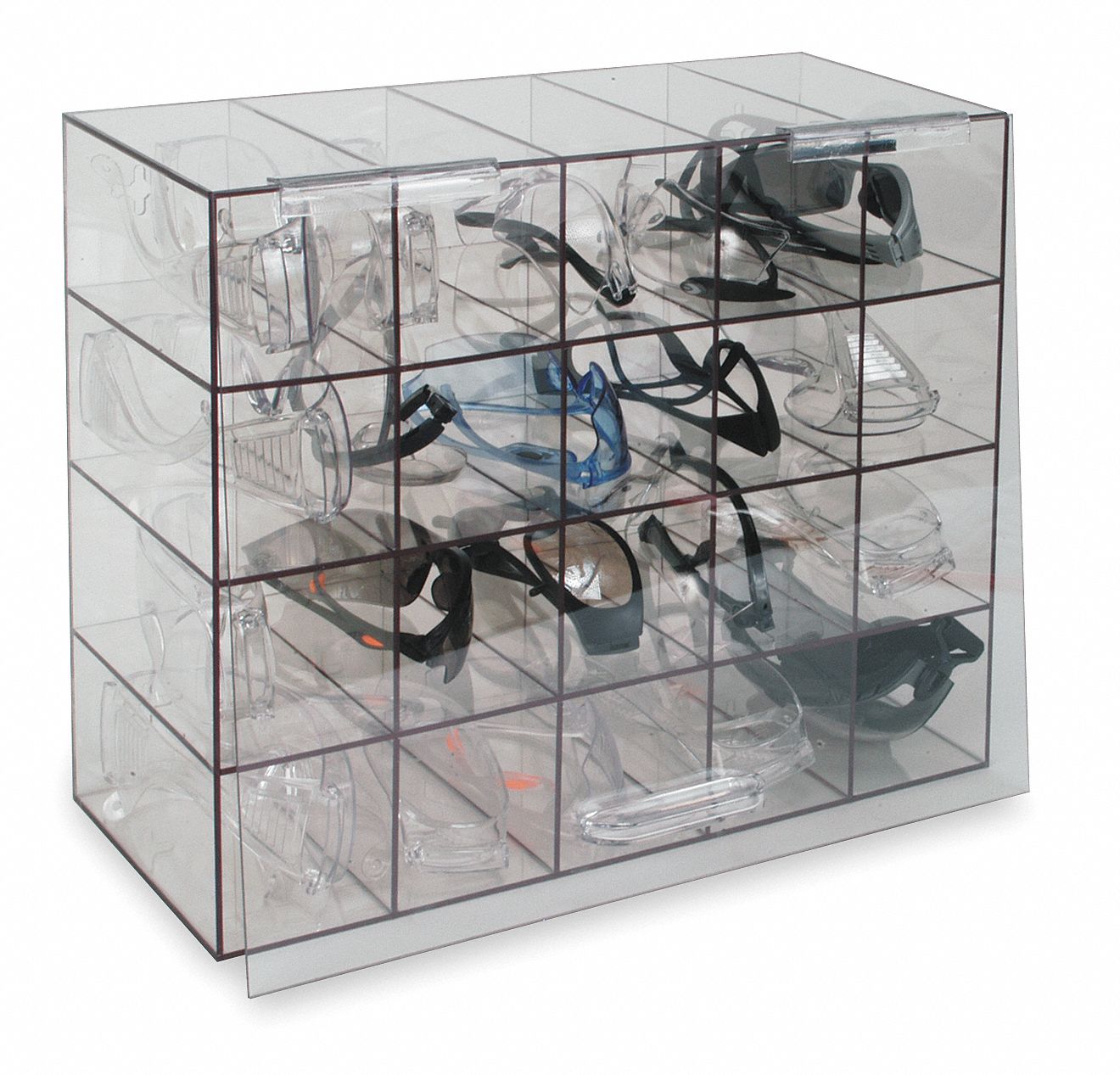 20 Compartments, 20 Eyewear, Protective Eyewear Dispenser - 4GMR8|4GMR8 ...