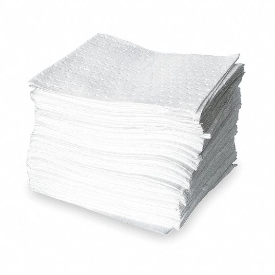 STARDUST, Polypropylene, 100, Absorbent Pad - 4GTX1|1ECWPF - Grainger