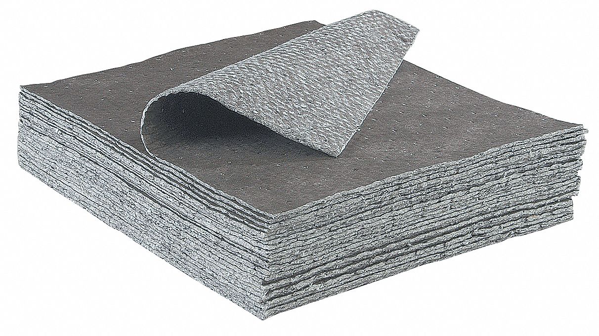 STARDUST, Polypropylene, 100, Absorbent Pad - 4GTY2|2SDGPSL - Grainger