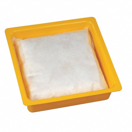 STARDUST, 3 in Ht, 10 1/2 in x 9 1/2 in, Absorbent Drip Pan Kit - 4GUA2 ...