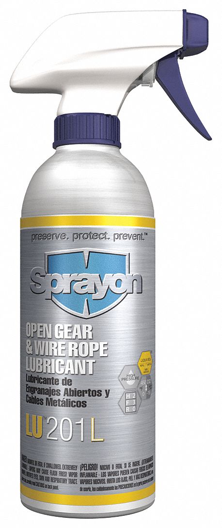 SPRAYON Lubricante para Cadenas y Cables Metálicos LU 201 Botella con ...