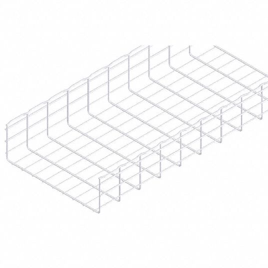 CABLOFIL, 18 in Wd, 6 in Ht, Wire Mesh Cable Tray - 4GVY4|CF150/450EZ ...