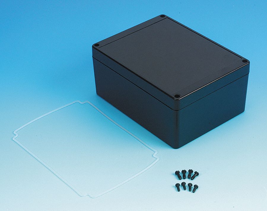 BOX ENCLOSURES Enclosure, Nonmetallic, 4X NEMA Rating, No Knockouts, 6. ...
