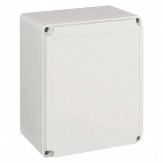 BOX ENCLOSURES, Gray, Polycarbonate, Enclosure - 4GXY3|BEN-92P - Grainger