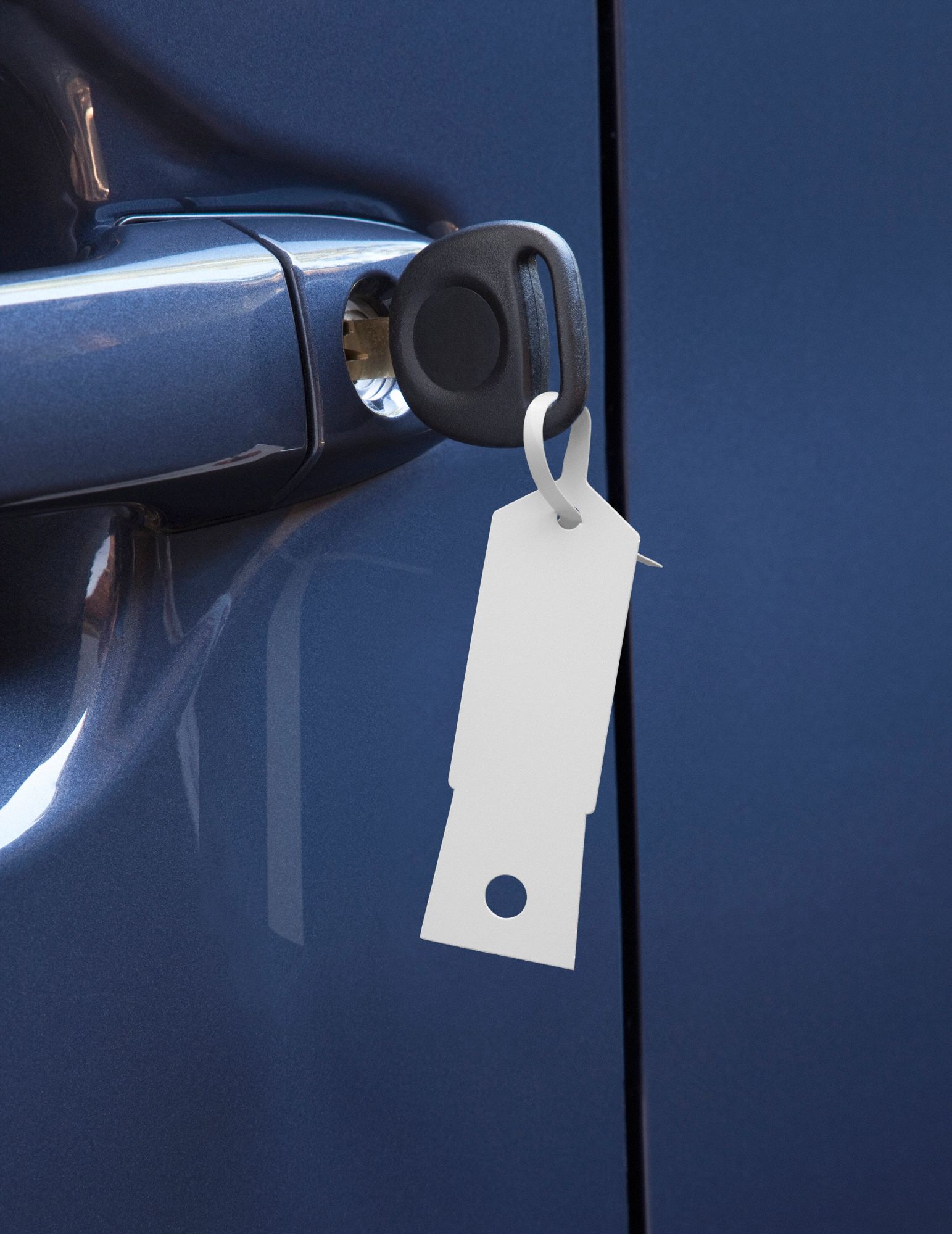 SLIP-N-GRIP Key Tag: Plastic, 4 1/2 in x 3/4 in, White, 1,000 Pack Qty ...