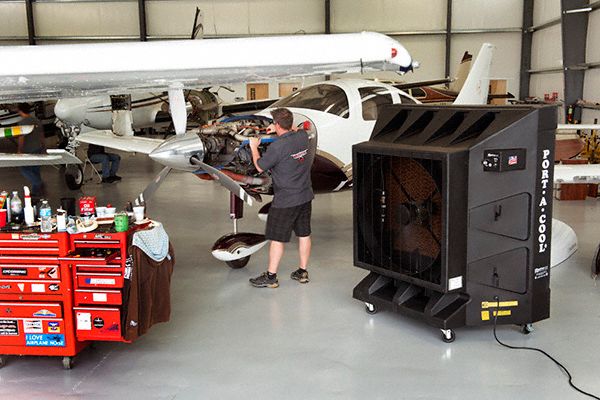 PORTACOOL Portable Evaporative Cooler, 10,000 cfm, 115V AC - 4HA13 ...