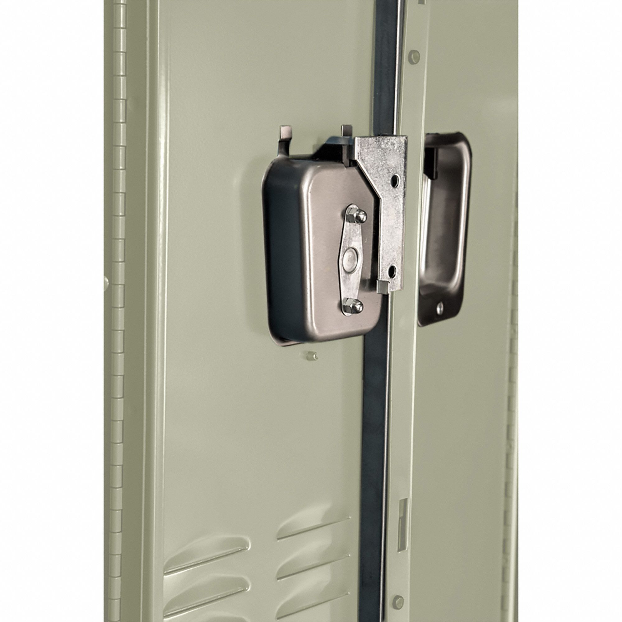 HALLOWELL Wardrobe Locker: 36 in x 18 in x 78 in, Louvered, 2 Tiers, 3 ...
