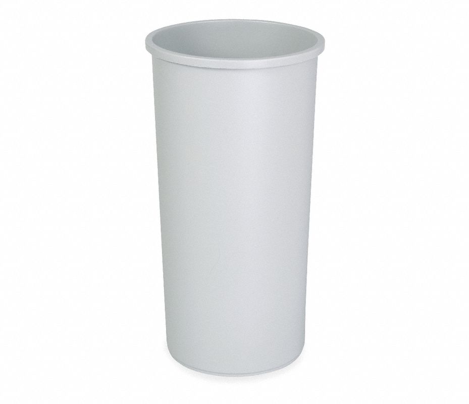 RUBBERMAID COMMERCIAL PRODUCTS Bote de Basura, Redonda, 22 gal., 30 ...