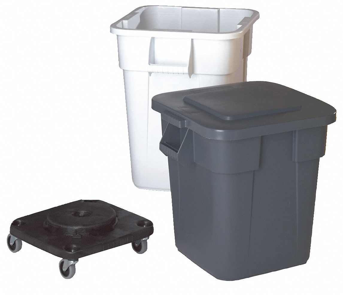 50 Gal Container-Gray - Grainger